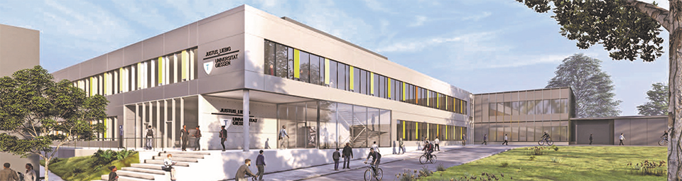 Forschungsneubau GC-EIMaR, Visualisierung: DGI Bauwerk Frankfurt ...